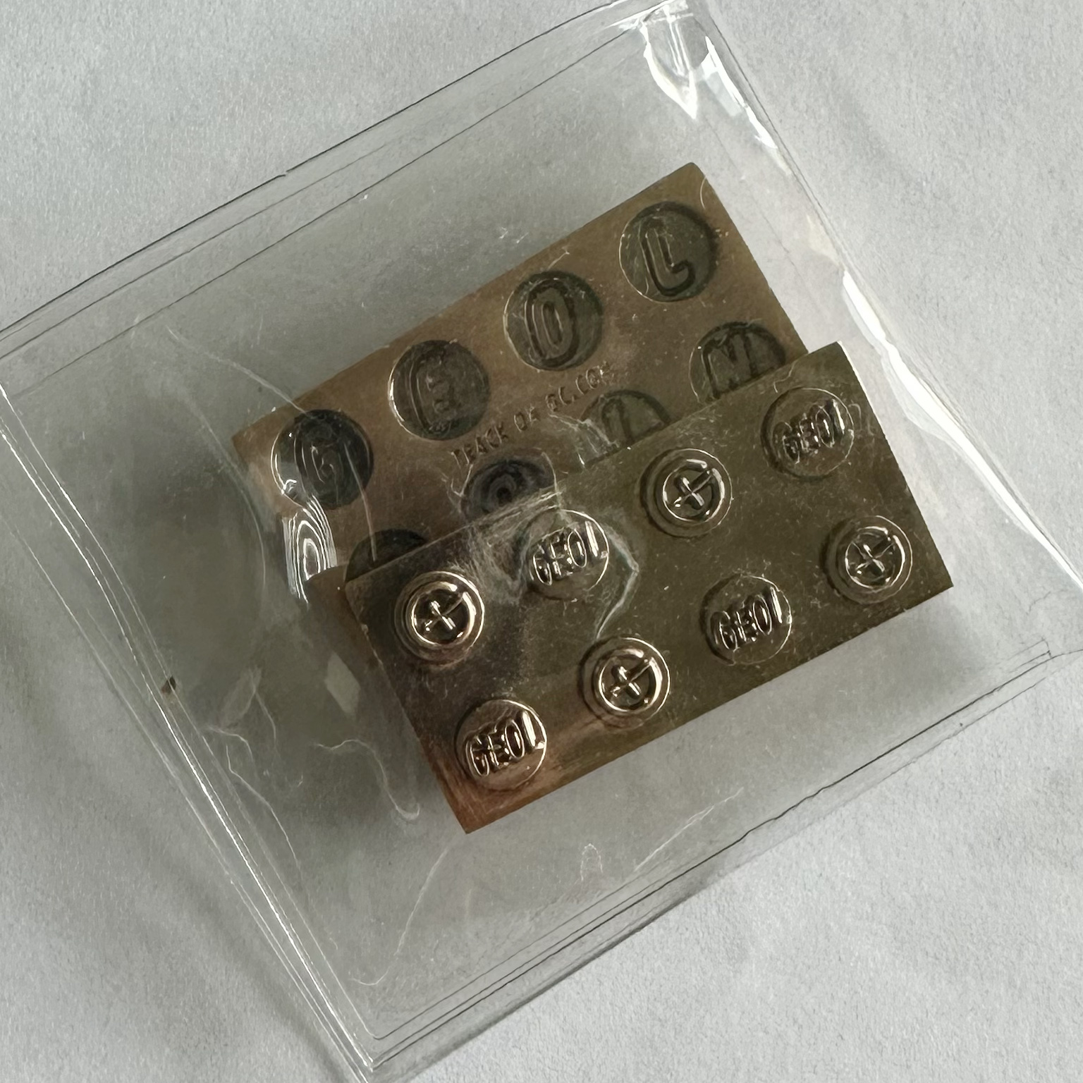 geol coin | antique gold | twin set - ernies geocoins